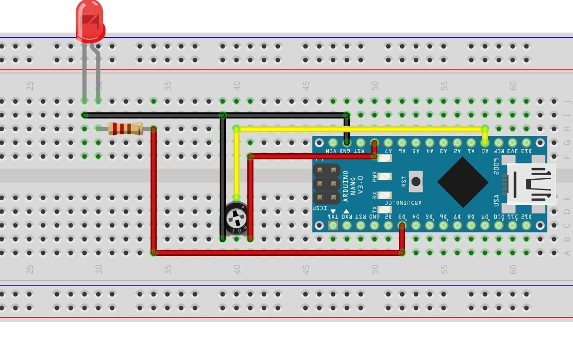 Visual Python Arduino Nano Analog With Visual Python Officialhrm
