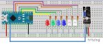 Arduino noise levels sensor with LEDS - Officialhrm